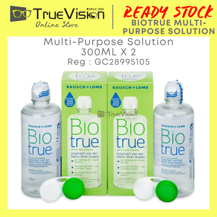 Biotrue Multi-Perpose Solution Twin Pack/Single 300ML | Lazada