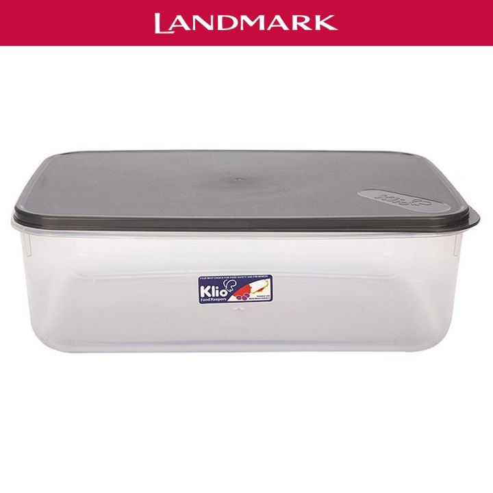 Klio Rectangle Stackable Storage Food Keeper Extra Large - Gray 4 ...
