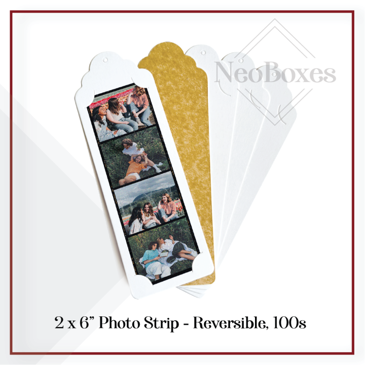 NeoBoxes | 2x6 Inches Photo Strips Reversible frame (no standee) 100s ...