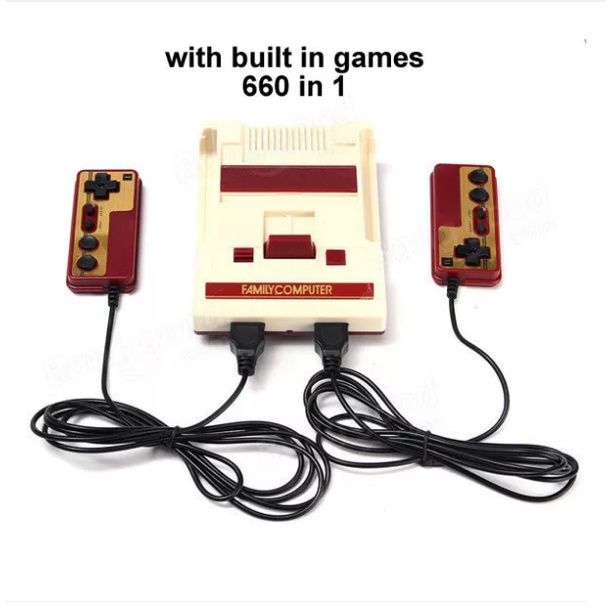 Family Computer FC 132 in 1 games on Card FC Compact NO BUILT IN Games ...