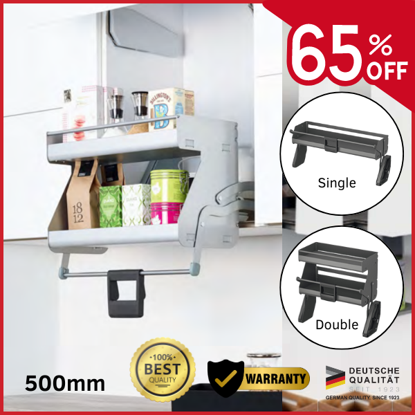 Hafele Imove Wall Unit Lift for Kitchen Condiments Organizer 500/600mm ...