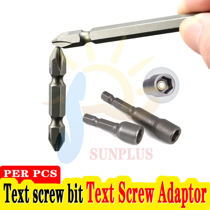 Heavy-duty! PER PCS!!! Screw driver bit(screw adaptor).& Text screw bit ...