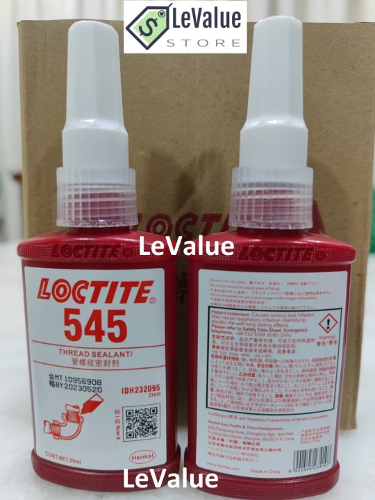 【New Ready Stock】 LOCTITE 545 Hydraulic, Pneumatic Sealant Thread ...