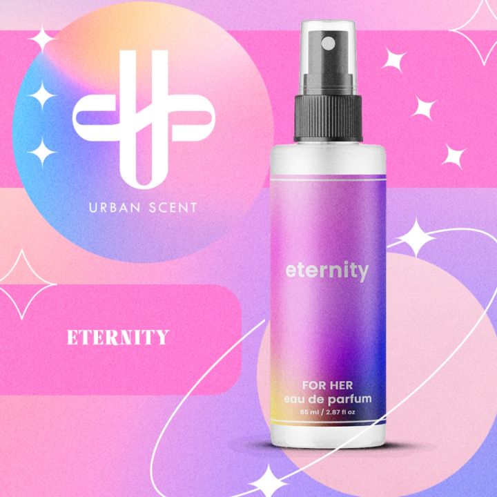 URBAN SCENT Inspired Oil Based Perfume - 019 - Eternity 85ML | Lazada PH