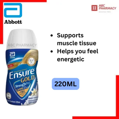 ABBOTT Ensure Gold Improved Formula Liquid Vanilla 220ml (EXP) (Support ...