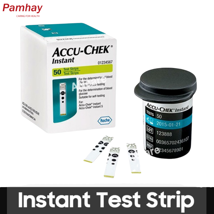 Accu Chek Instant Test Strips 50/100'S (Exp:Latest) | Lazada Singapore