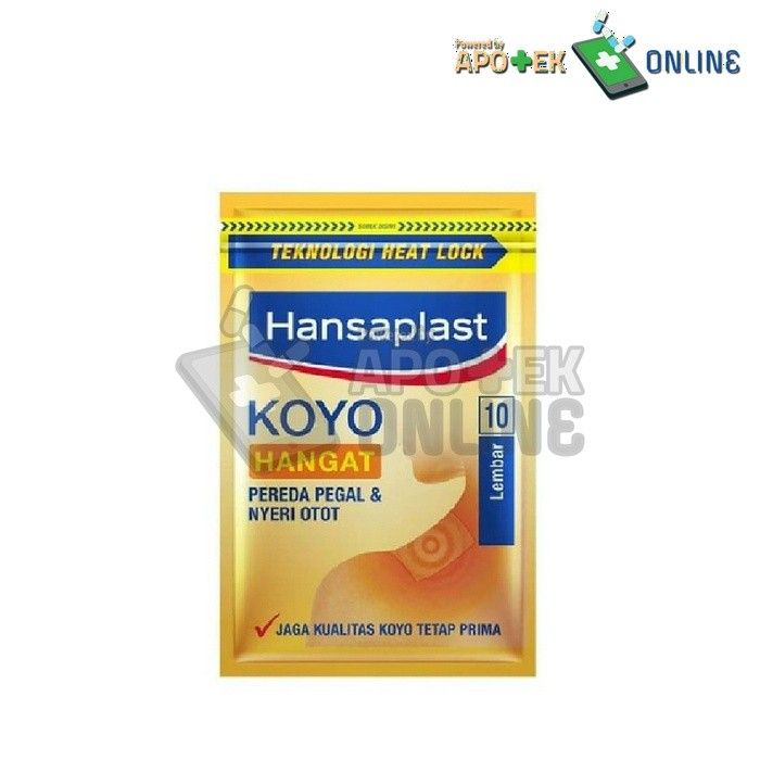 HANSAPLAST KOYO HANGAT 1 SACHET ISI 10 LEMBAR | Lazada Indonesia