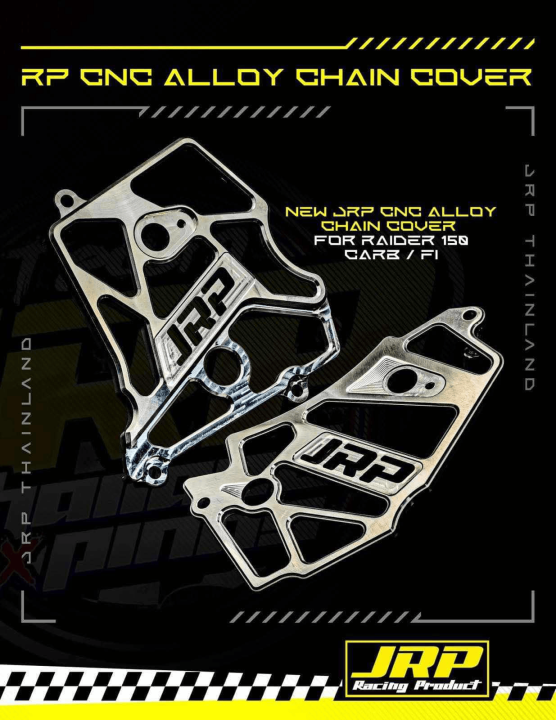 JRP Chain Cover CNC For Raider Fi / Raider Carb Made In Thailand ...