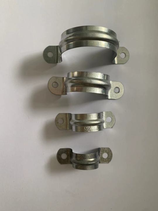 Galvanized iron pipe clamp horse clamp line clamp tube clamp thickened ...