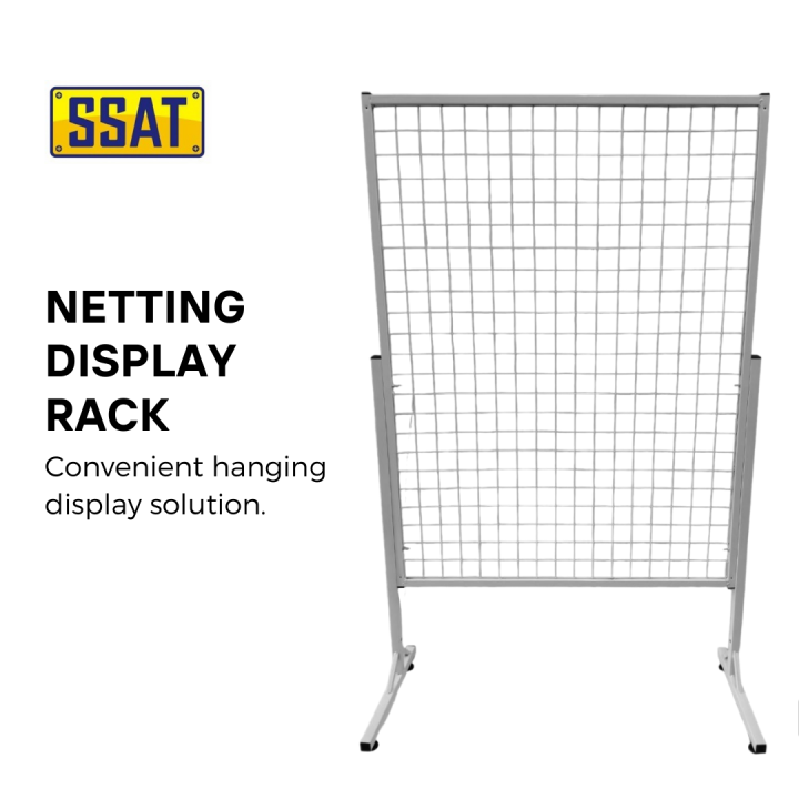SSAT Netting Frame Display Rack / Rak Jaring Besi /Multifunctional Iron ...