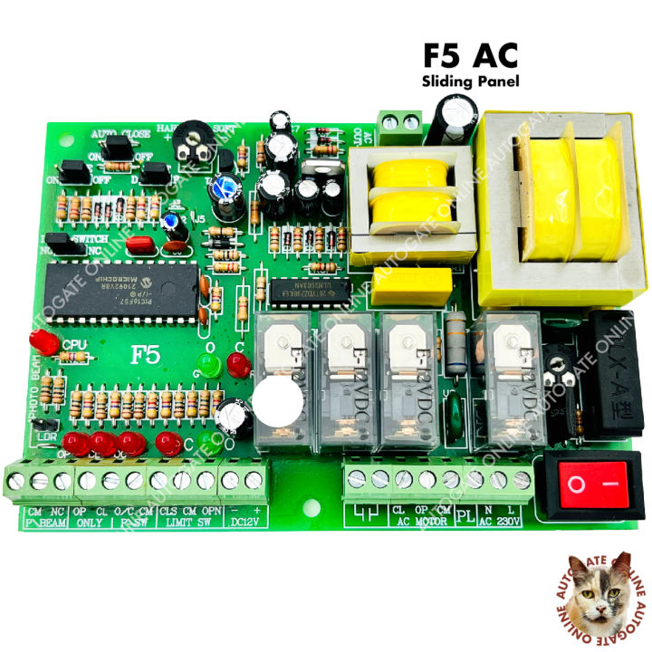 F5 / AS5 AUTOGATE AC SLIDING CONTROL BOARD PCB- AUTOGATE ONLINE | Lazada