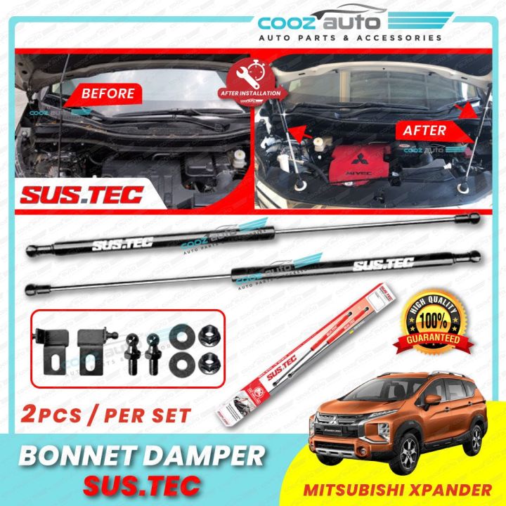 Mitsubishi XPander X-Pander Sustec Front Hood Damper Bonnet Gas Lifter ...
