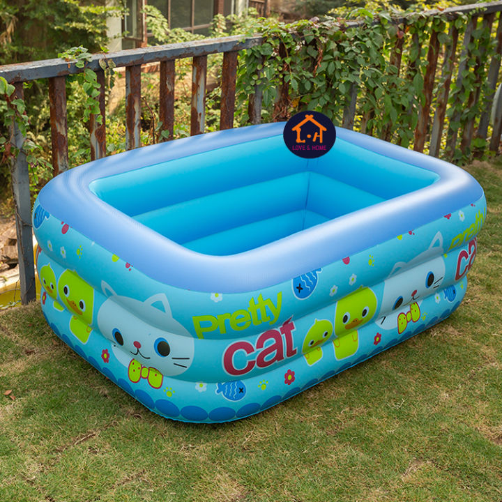 PH 150cm Inflatable Swimming Pool for Children (Pretty Cat) | Lazada PH