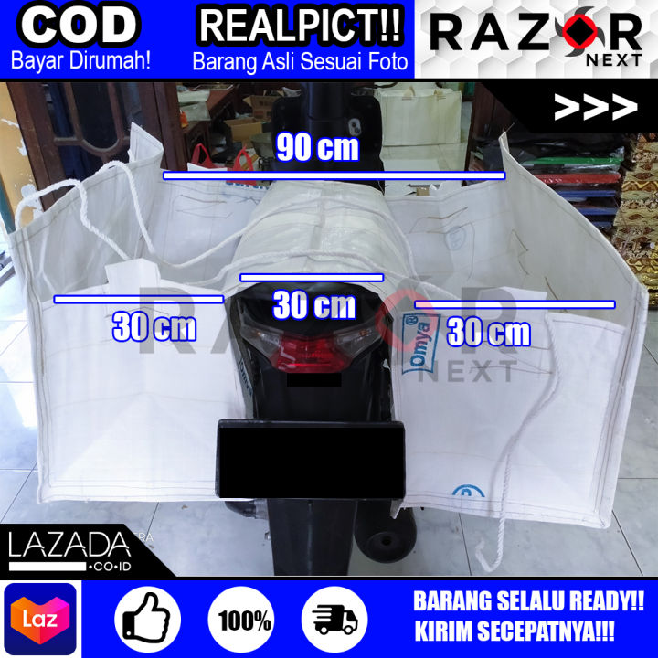 Tas Kurir | Tas Motor | Tas Obrok | Tas Ronjot | Kain Sak Plastik Kuat ...