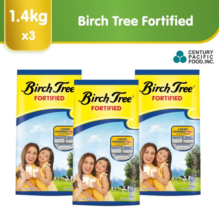 Birch Tree Fortified 1.4KG x3 | Lazada PH