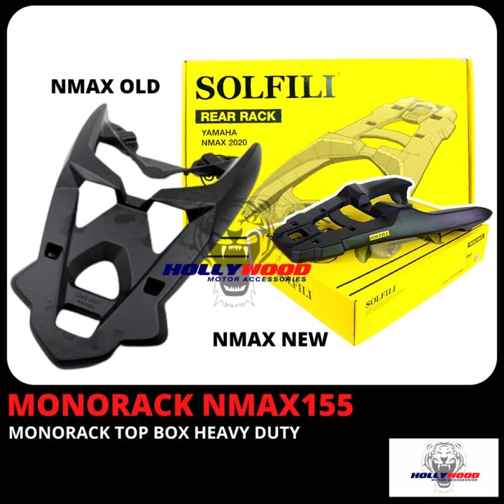 MONORACK YAMAHA NMAX v1 v2 BOX RACK MOTOR NMAX155 OLD NMAX155 NEW ...