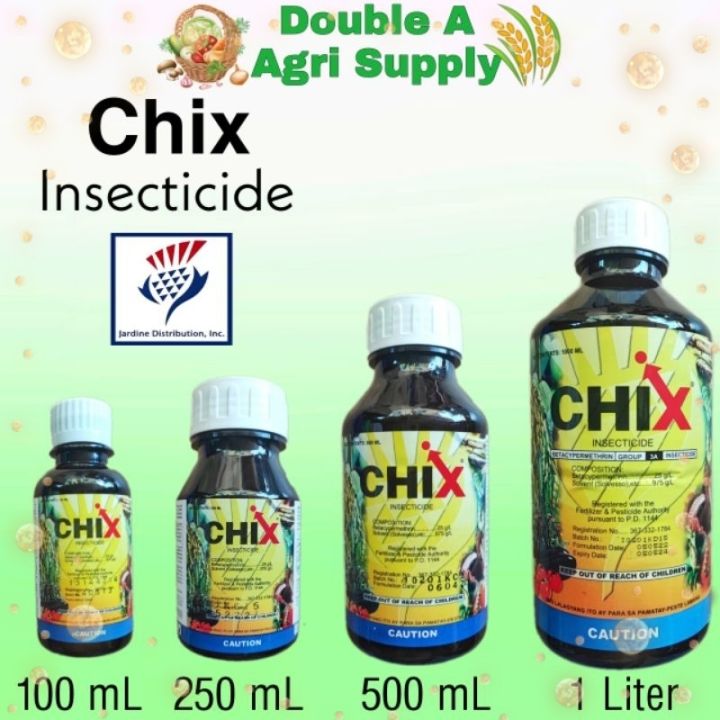 Chix 2.5 EC (BetaCypermethrin) Insecticide / Pests Control - Jardine ...