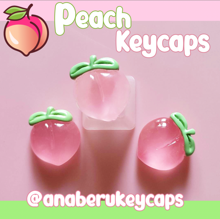 Fruity Peach Keycaps | Lazada PH