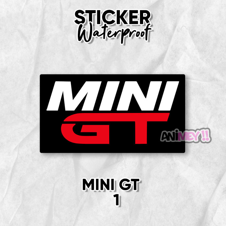 Stiker Mini GT Logo / Sticker Mini GT / Stiker JDM | Lazada Indonesia