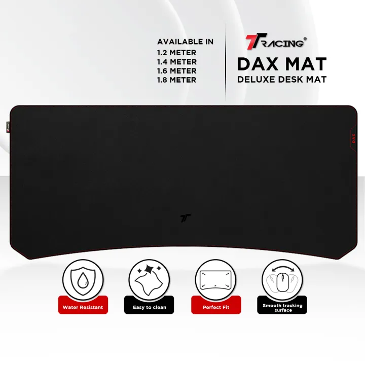 TTRacing Dax Mat - Water and Slip Resistant Leather Desk Mouse Pad ...