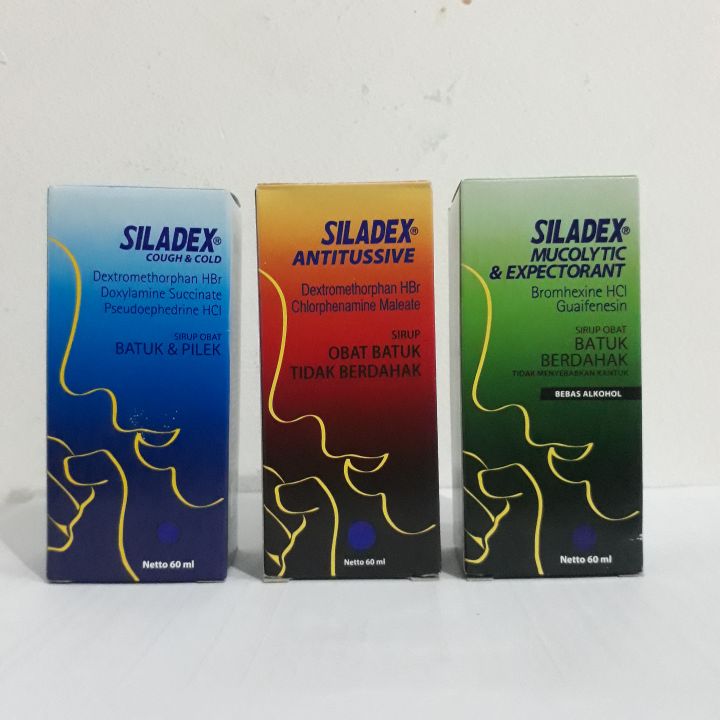 Siladex Sirup Obat batuk 60 mL | Lazada Indonesia