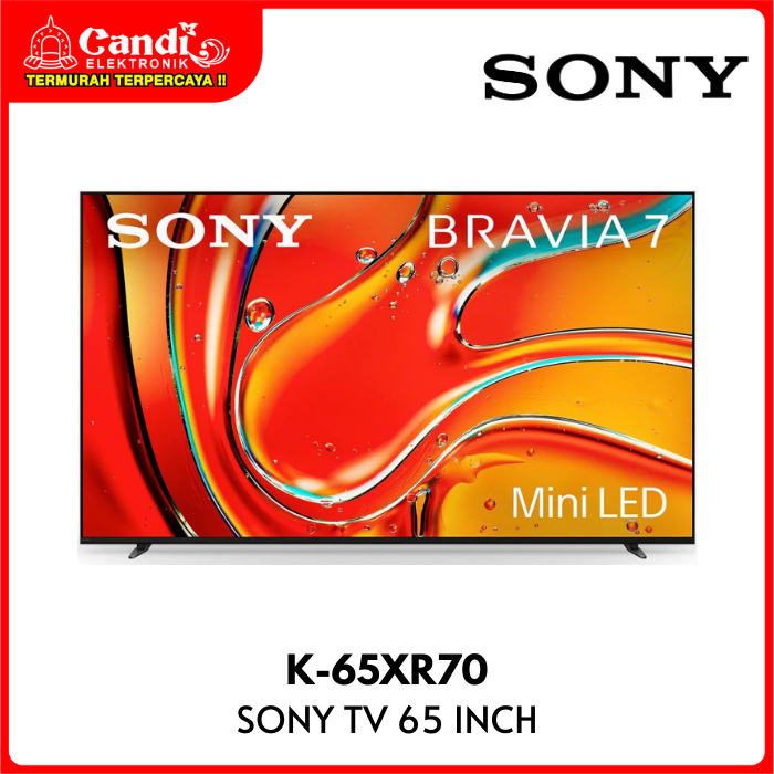 promo SONY Bravia 7 Mini LED 4K uLTRA hd Smart Google TV 65 iNCH K-65XR70 | Lazada Indonesia