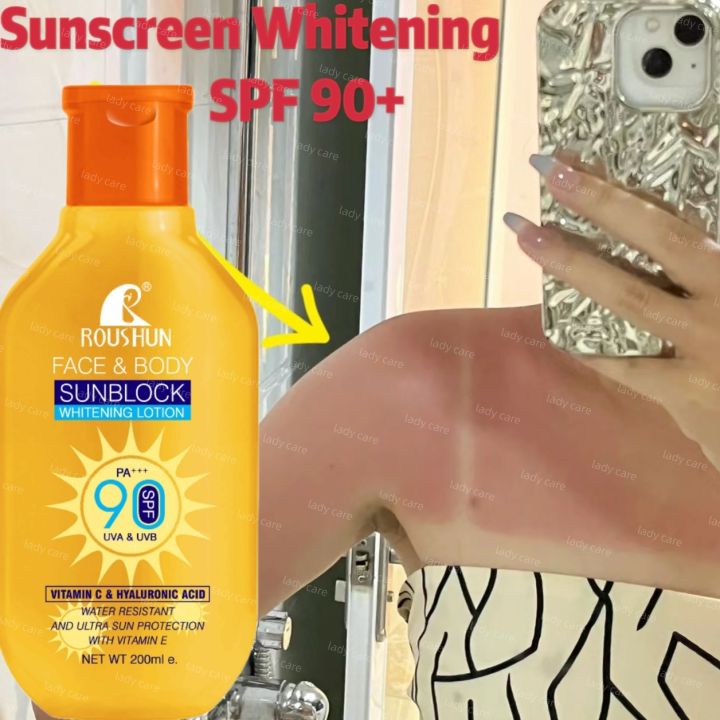 Sunscreen Tone Up SunCream Barrier Sunscreen SPF 90 PA++++ 200 ml | Lazada Indonesia