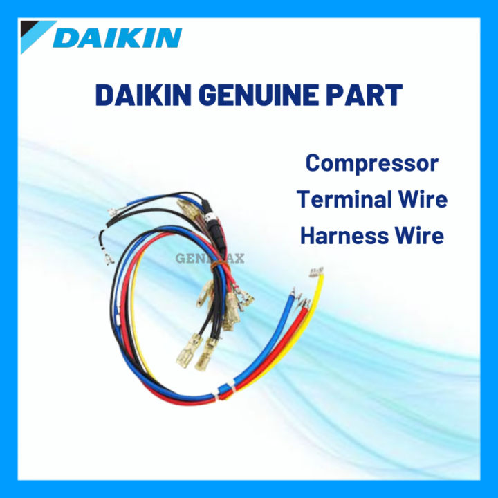 A/C Compressor Terminal Wire Harness Wire for 1.0hp~3.0hp [DAIKIN ...