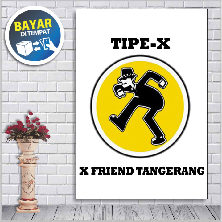 HIASAN DINDING TEMA TIPE X / POSTER X FRIEND MUSISI BAND / POSTER KAYU ...