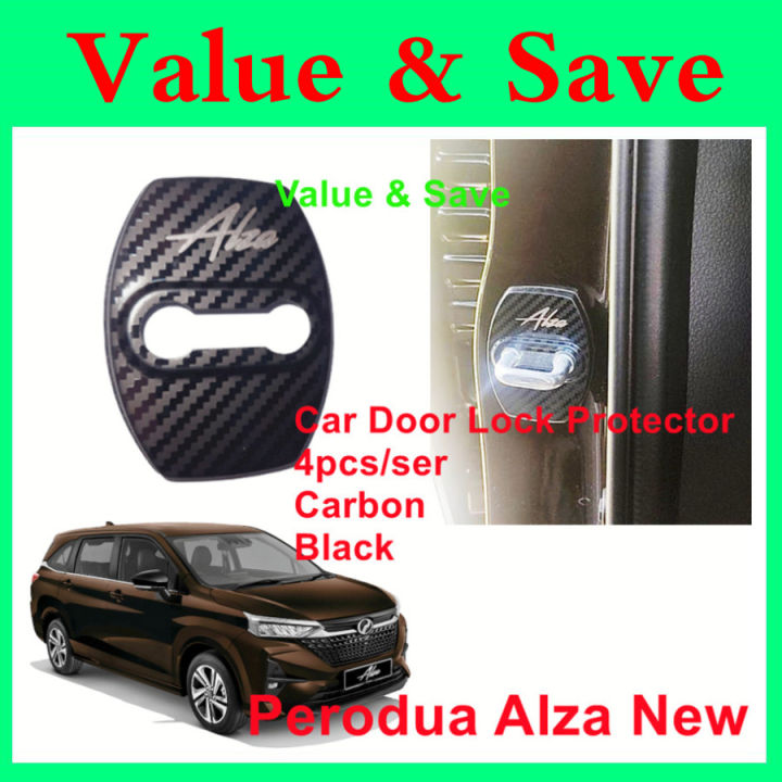 PERODUA ALZA 2022 - 2025 Alza Baru Car Door Lock Cover Car Door Latch ...