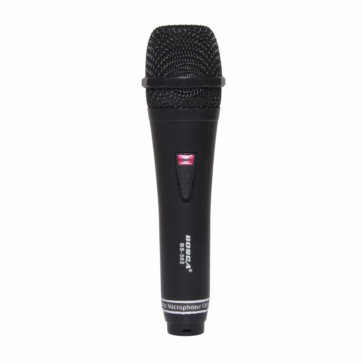 Bosca BS-302 Professional Dynamic Vocal Microphone (Black) | Lazada PH