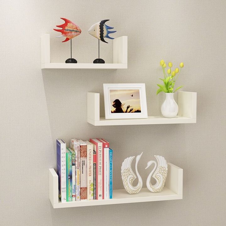 Simple & Modern Wall Floating rack wall shelf storage plant display ...
