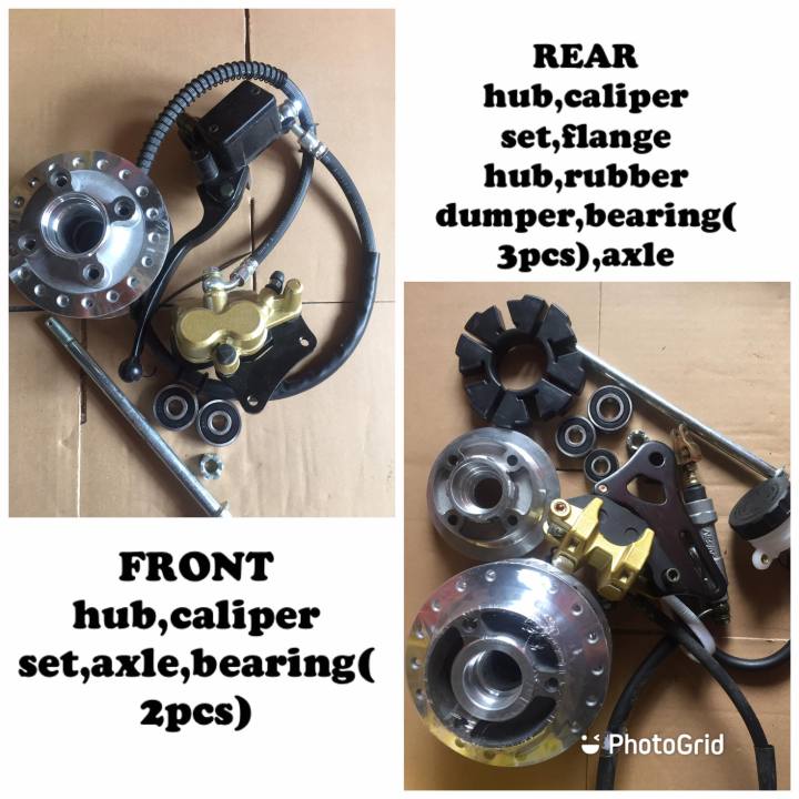 HUB SET RAIDER 150 CHROME(FRONT OR REAR) | Lazada PH