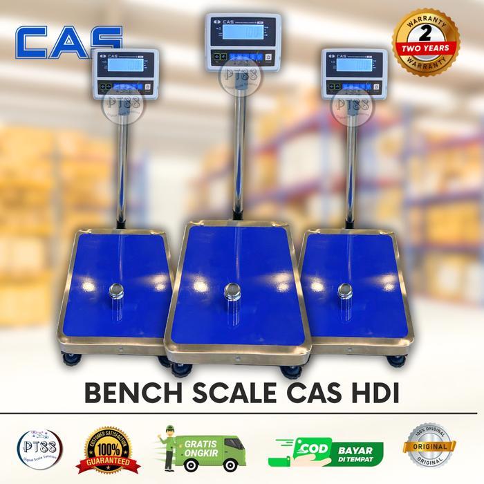 Timbangan duduk digital CAS HDI 150kg / timbangan barang 150kg-200kg ...