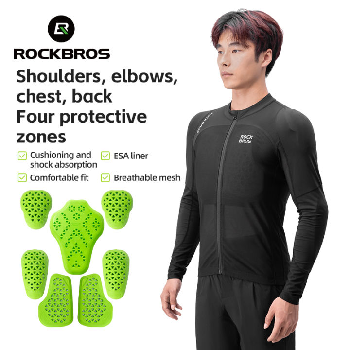 ROCKBROS Motor Armor Cloth Unisex Summer Breathable Protective Jersey ...