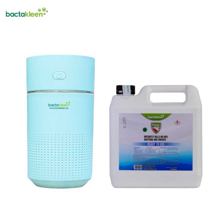 BACTAKLEEN Solo Blue Humidifier + Marvekleen 4L | Lazada PH