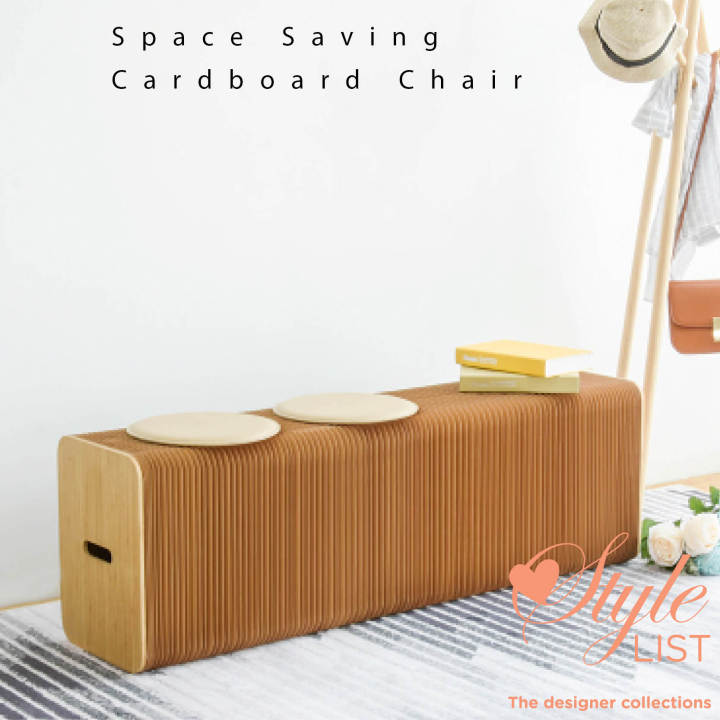 (READY STOCK)【Height 42cm, Length 120-150cm, 3 seats】Creative Folding ...