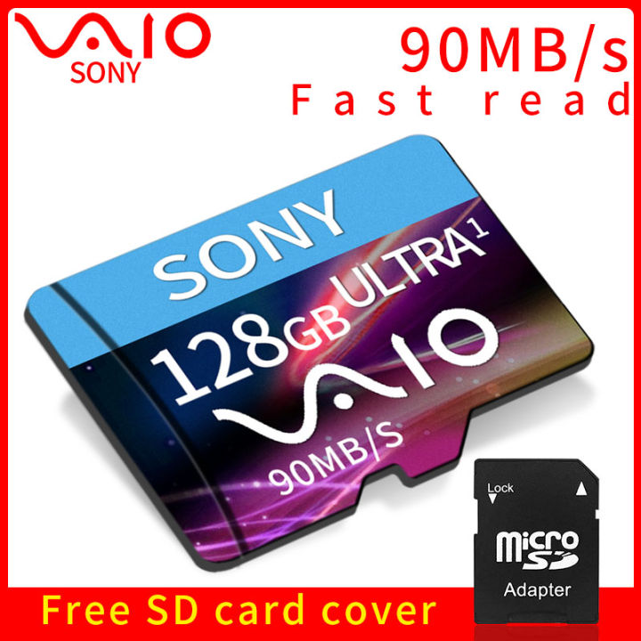 SONY Memory Card 128GB 64GB 32GB Class10 Flash SD TF Card พร้อม SD ...