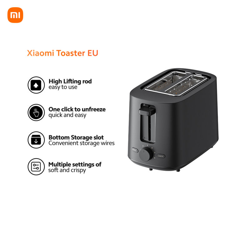 Xiaomi Toaster EU Multiple settings of soft and crispy 35mm wider ...