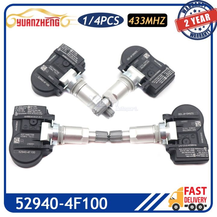 52940-4F100 TPMS Tire Pressure Sensor Monitor Systems For Hyundai Grand ...