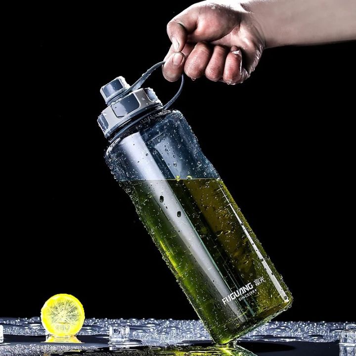 FuGuang 600ML 1000ml 1500ml 2000ml Portable Drinking Water Bottle with Handle Sports /Outdoor ...