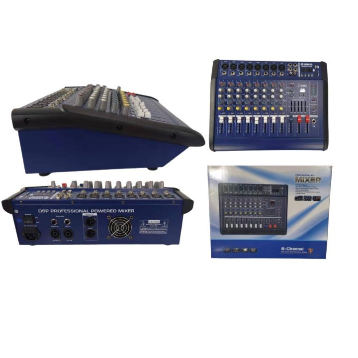 POWER MIXER PMX802D-USB 8 CHANNEL DSP PROFESSIONAL POWERED MIXER | Lazada PH