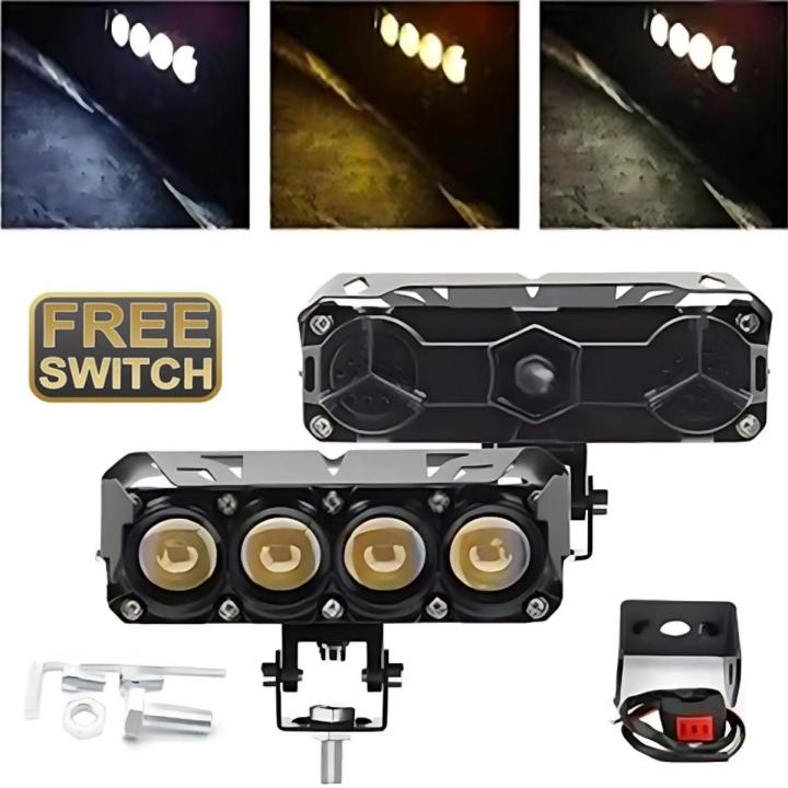 60W LED Mini Driving Light Spot Light Fog Lamp For Motorcycle Car and ...
