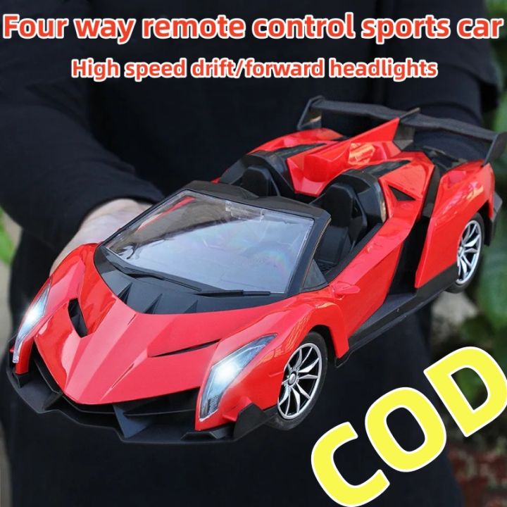 Remote control racing RC high-speed drift racing electric boy toy ...