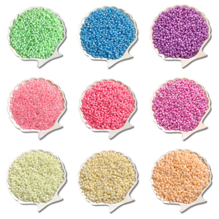 Mote Payet Pasir 6/0 3,6 mm Isi 25 Gram - Ready Warna Lengkap (Pastel ...