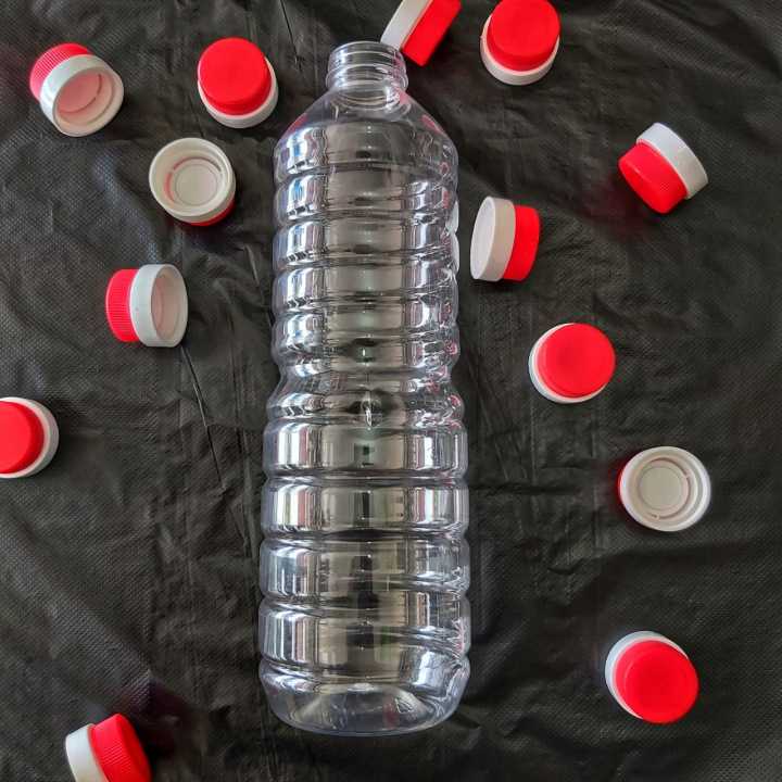 Botol Plastik 1 Liter / 1000ml (isi 5 Botol) | Lazada Indonesia