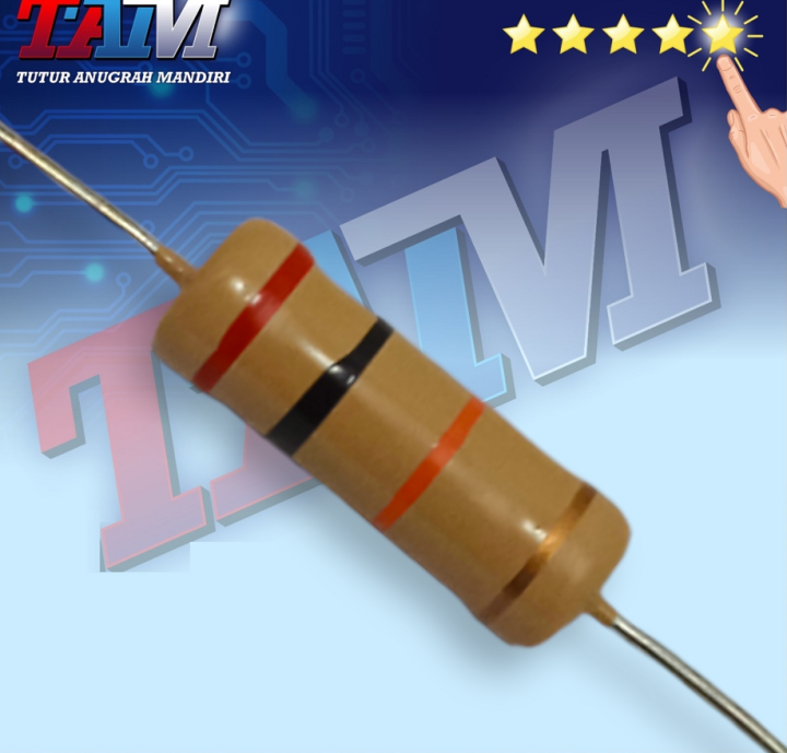 RESISTOR 3 WATT / 1 WATT BERBAGAI UKURAN KHUSUS MESIN LAS Inverter ...