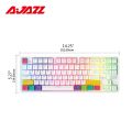 Ajazz K870T Bluetooth Mechanical Keyboard RGB 87-key Dual-Mode Red ...