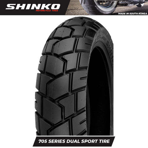Shinko Motorcycle Tires Dual Sport E705 150/70-17 Rear TL | Lazada PH
