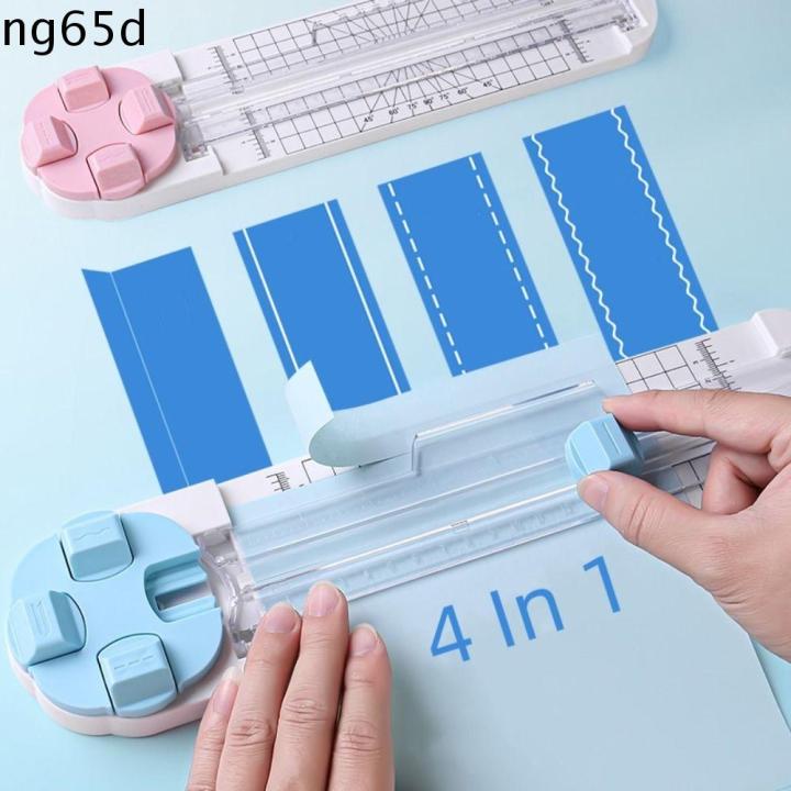 NG65D Creasing Dotted Paper Cutter Wavy Line 360-degree Paper Trimmer ...